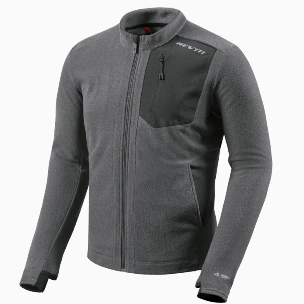Rev’it Halo Mid-Layer Jacket Motorcycle Anthracite Gr… - Gem